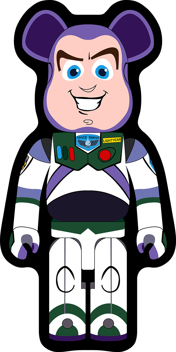 BUZZ LIGHTYEAR BEARBRICK RUG – THE VAULT CHAMBER™ – LUXURY HOME DECOR ...