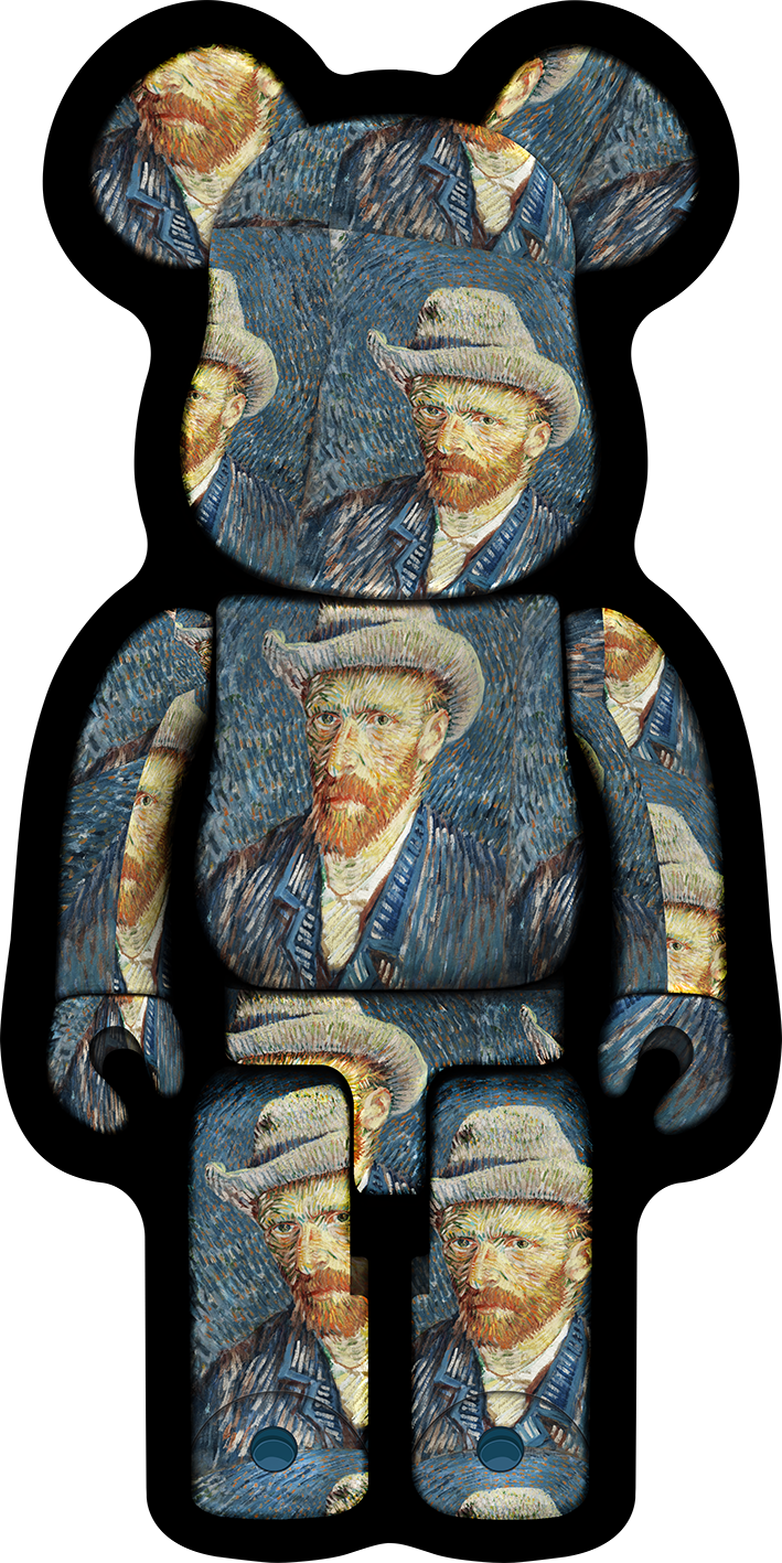 VINCENT VAN GOGH BEARBRICK RUG – THE VAULT CHAMBER™ – LUXURY HOME DECOR ...